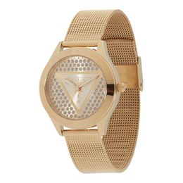 Guess Analog Watch 'Glitz Plaque' female Gold size One Size