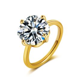 AILORIA Damen Fingerring "Ring Silberkristall &Eacute;GLANTINE", 52, wei&szlig;, Fingerringe
