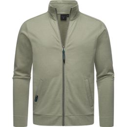 Ragwear Herren Kapuzensweatjacke "Miet", gr&uuml;n, Basic, Gr. XXXL, Sweatware, Obermaterial: 55% Baumwolle, 45% Polyester, Sweatjacken, coole Herren