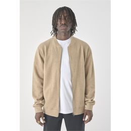Cleptomanicx Herren Outdoorjacke "Noitch Cruise", beige, Gr. L, unifarben, 43% Wolle, 37% Baumwolle, 20% Polyamid, Jacken, mit lockerem Schnitt