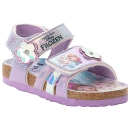 Disney Kinder Sandale "Frozen", Gr. 33, lila, Textil, Schuhe