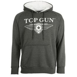Top Gun Herren Kapuzenpullover "TG20201043", grau, Gr. M, Obermaterial: 65% Baumwolle, 35% Polyester, Pullover