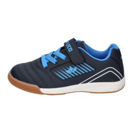 Lico M&auml;dchen Hallenschuh "Sportschuh Chaska VS", Gr. 35, blau, Synthetik, Schuhe
