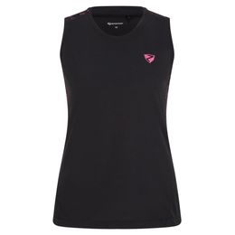 Ziener Damen Funktionsshirt "NARZISSA-Z", schwarz, Gr. 44, Obermaterial: 94% Polyester, 6% Elasthan. Obermaterial 2: 87% Polyester, 13% Elasthan,