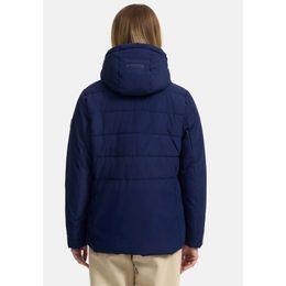 Marikoo Damen Steppjacke "Alemee", blau, Gr. M, Obermaterial: 100% Polyester; Innenseite: 100% Polyester; Futter: 100% Polyester; Wattierung: 100%