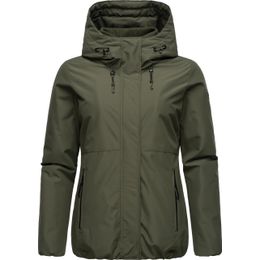 Ragwear Damen Winterjacke "Sunniva", gr&uuml;n, Gr. XXXL, Obermaterial: 100% Polyester. Futter: 100% Polyester. Wattierung: 100% Polyester, Jacken,