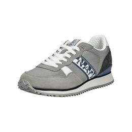 Napapijri Herren Sneaker "Napapijri Sneaker Lederimitat/Textil", Gr. 40, blau, Lederimitat, Textil, Schuhe