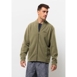 Jack Wolfskin Herren Fleecejacke "LIGHT CURL JKT M", gr&uuml;n, Gr. XXXL, OBERSTOFF: 100% POLYESTER Futter: 100% POLYESTER, Jacken
