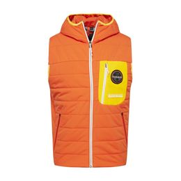 Napapijri Vest 'A-Huron' male Orange size XL