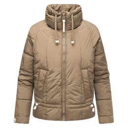 Navahoo Damen Steppjacke "Luftzauber 14", braun, Gr. S, Obermaterial: 100% Polyester; Innenfutter: 100% Polyester; &Auml;rmelfutter: 100% Polyester;