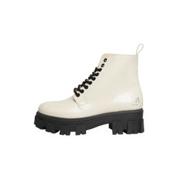 N91 Damen Schn&uuml;rboots "Style Choice NN", Gr. 38, braun, Leder, Schuhe