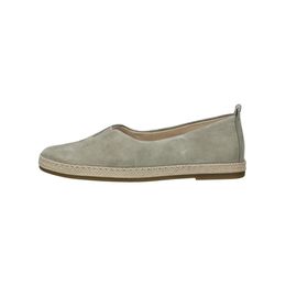 Gabor Damen Slipper "Gabor Slipper Veloursleder", Gr. 41, beige, Veloursleder, Schuhe