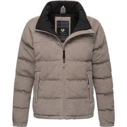 Ragwear Damen Cordjacke "Uxia", wei&szlig;, Gr. XL, Au&szlig;enmaterial: 100% Baumwolle. Innenfutter: 100% Polyester. Wattierung: 100% Polyester, Jacken,
