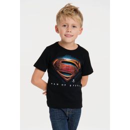 logoshirt M&auml;dchen T-Shirt "DC Superman Man of Steel", bunt, Gr. 104, bedruckt, 100% Baumwolle, Shirts, Print