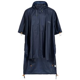 DEPROC Active Damen Regenponcho "CORNWALL PONCHO WMN", blau, Gr. XXXL, 100% Polyester, Jacken, auch in Gro&szlig;en Gr&ouml;&szlig;en erh&auml;ltlich