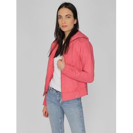 Maze Damen Lederjacke "Donie", rot, Gr. M, Obermaterial: 100% Lammleder. Innenseite: 100% Polyester. &Auml;rmelfutter: 100% Polyester, Jacken