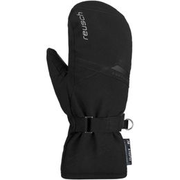 Reusch Damen F&auml;ustlinge "Helena R-TEX XT Mitten", schwarz, Gr. 6,5, mehrfarbig, 87% Polyester, 11% Lederimitat, 2% Elasthan, Handschuhe, extra warm