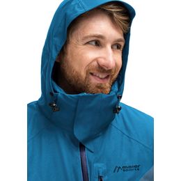 Maier Sports Herren Skijacke "Pajares", blau, Gr. 31, 100% Polyester, Jacken, Herren Winterjacke, wind- und wasserdicht, 4 RV-Taschen, Regular Fit