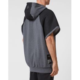 Plein Sport Herren Sweatshirt "Tiger", grau, Gr. L, Obermaterial: 88% Baumwolle, 12% Polyester, Sweatshirts