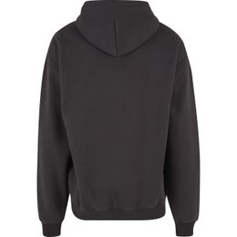 2Y STUDIOS Herren Kapuzensweatshirt "2Y Studios Herren Smiley Oversize Hoodie", schwarz, Gr. M, bedruckt, 70% Baumwolle, 30% Polyester, Sweatshirts