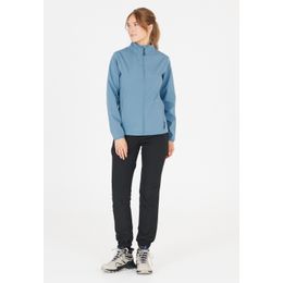 WHISTLER Damen Softshelljacke "Lango", blau, Gr. 38, unifarben, 100% Polyester, Jacken, mit 8.000 mm Wassers&auml;ule