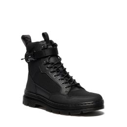 Dr. Martens Herren Schn&uuml;rboots "Comstech", Gr. 42schwarz, Leder, Polyester, Schuhe, Blockabsatz, Workerboots mit Logoschriftzug