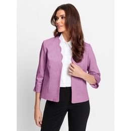 Lady Damen Jackenblazer "Blazer", lila, Gr. 50, 98% Baumwolle, 2% Elasthan, Blazer