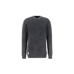 Herren Sweater "Acid Pullover", schwarz, Gr. XL, Alpha Industries, Obermaterial: 100% Baumwolle, Sweatshirts