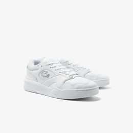 Lacoste Herren Sneaker "LINESHOT 223 4 SMA", Gr. 44, wei&szlig;, Leder, Schuhe