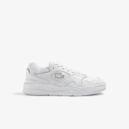 Lacoste Herren Sneaker "LINESHOT 223 4 SMA", Gr. 45, wei&szlig;, Leder, Schuhe