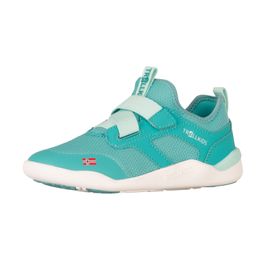 Trollkids Jungen Barfu&szlig;schuh "KIDS BERGEN BAREFOOT HIKER", Gr. 37, blau, Synthetik, Schuhe