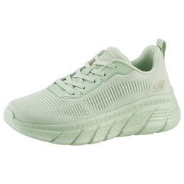Skechers Damen Sneaker "BOBS B FLEX HI-FLYING HI", Gr. 41, gr&uuml;n, Textil, Schuhe, Trainingsschuh, Schn&uuml;rschuh, Freizeitschuh in veganer Verarbeitung