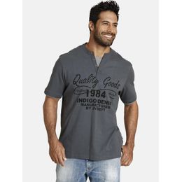 Jan Vanderstorm Herren T-Shirt "T-Shirt NANTE", grau, Gr. XL, Obermaterial: 100% Baumwolle CO., Shirts