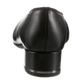 Ara Damen Pumps "GRAZ", Gr. 4, schwarz, Glattleder, Schuhe, Abendschuh, Festtagsschuh, Blockabsatz, gl&auml;nzendes Detail am Absatz