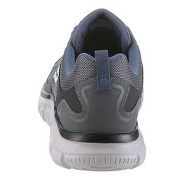 Skechers Herren Sneaker "Track-Scloric", Gr. 45, grau, Leder, Textil, Schuhe, Freizeitschuh, Halbschuh, Schn&uuml;rschuh mit Skechers Memory Foam