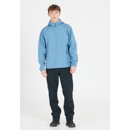 WHISTLER Herren Softshelljacke "Luango", blau, Gr. XL, unifarben, 100% Polyester, Jacken, mit einer 8.000 mm Wassers&auml;ule