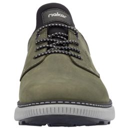 Rieker Herren Slip-On Sneaker, Gr. 44, schwarz, Lederimitat, Nubukleder, Textil, Schuhe, Slipper, Halbschuh, Freizeitsneaker zum Schlupfen