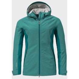 Sch&ouml;ffel SCH&Ouml;FFEL Damen Outdoorjacke "2L Jacket Ankelspitz L", gr&uuml;n, Gr. 38, Oberstoff: Aussenseite: 100% Polyester Futter: 100% Polyester, Jacken