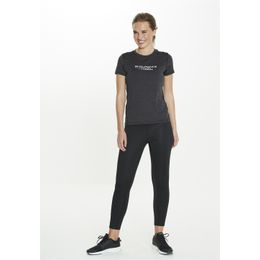 Endurance Damen Lauftights "ZENTA WINDBLOCK XQL", schwarz, Gr. 40, unifarben, 90% Polyester, 10% Elasthan, Hosen, mit reflektierenden Elementen