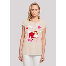 F4NT4STIC Damen T-Shirt "Alice im Wunderland Tick Tock", wei&szlig;, Gr. L, Obermaterial: 100% Baumwolle, Shirts, Retro, Heroes of Childhood, TV Serie