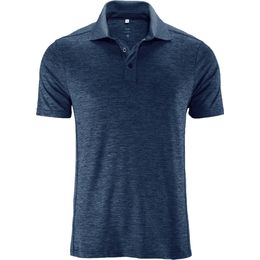 LPO Herren Poloshirt "HEDLEY II NEW MEN", blau, Gr. S, Jersey, 94% Polyester. 6% Elasthan, Shirts, auch in Gro&szlig;en Gr&ouml;&szlig;en erh&auml;ltlich
