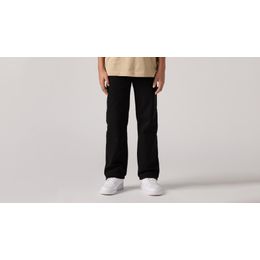 LEVI'S KIDS Jungen Regular-fit-Jeans "LVB 505 REGULAR FIT JEAN", schwarz, Gr. 14, unifarben, Denim/Jeans, Obermaterial: 79% Baumwolle, 15% Polyester,
