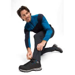 Maier Sports Herren Funktionshose "Naturno slim", schwarz, Gr. 46, 91% Polyamid, 9% Elasthan, Hosen, Herren Wanderhose, elastische Trekking-Hose, 4