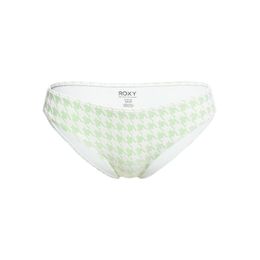 Roxy Damen Bikini-Hose "Check It Hipster", gr&uuml;n, Gr. XS, 75% Polyester, 16% Nylon, 9% Elasthan, Badehosen