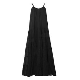 NASSAU BEACH Damen Maxikleid "NB231049", schwarz, Gr. S, 100% Baumwolle, Kleider