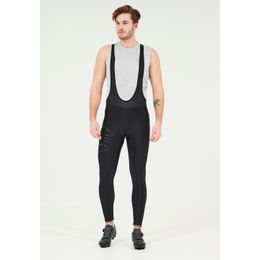 Endurance Herren Radhose "Gorsk-Long", schwarz, Gr. XXL, mehrfarbig, 80% Polyamid, 20% Elasthan, Hosen, mit praktischen Tr&auml;gern