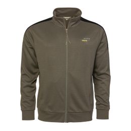 Herren Sweatjacke "SPENCER Sweatjacke Regular Fit Jeans", gr&uuml;n, Gr. M, HERO by John Medoox, angeraute Sweatware, 100% Polyester, Sweatjacken, Soft