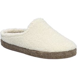 Josef Seibel Damen Hausschuh "Lara 02, offwhite-kombi", Gr. 42, wei&szlig;, Obermaterial: 100% Textilmaterial TEXMAT., Schuhe