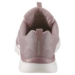 Skechers Damen Sneaker "Graceful - Get Connected", Gr. 36, beige, Textil, Schuhe, Freizeitschuh, Halbschuh, Schn&uuml;rschuh f&uuml;r die Maschinenw&auml;sche