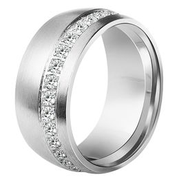 Adelia&acute;s ADELIA ́S Damen Fingerring "Damen Ring aus Edelstahl", 50, Edelstahl, silber, Edelstahl, Fingerringe